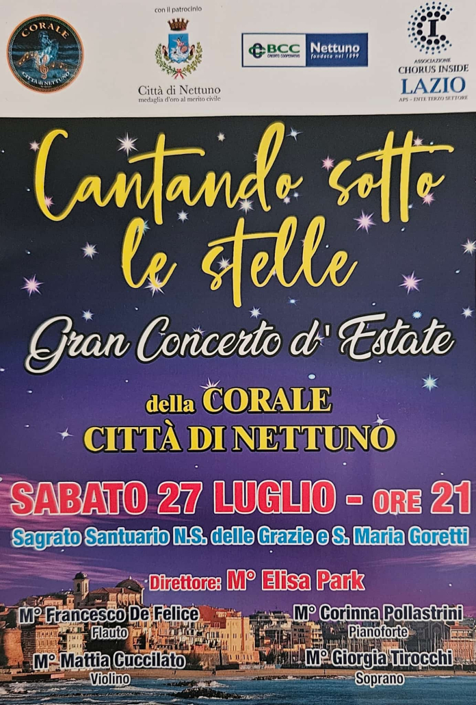 CANTANDO SOTTO LE STELLE 2024 - Federcori: Federazione Italiana Cori